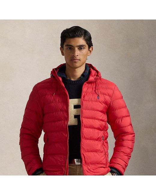 Ralph Lauren The Colden Packable Hooded Jacket in Red for Men | Lyst