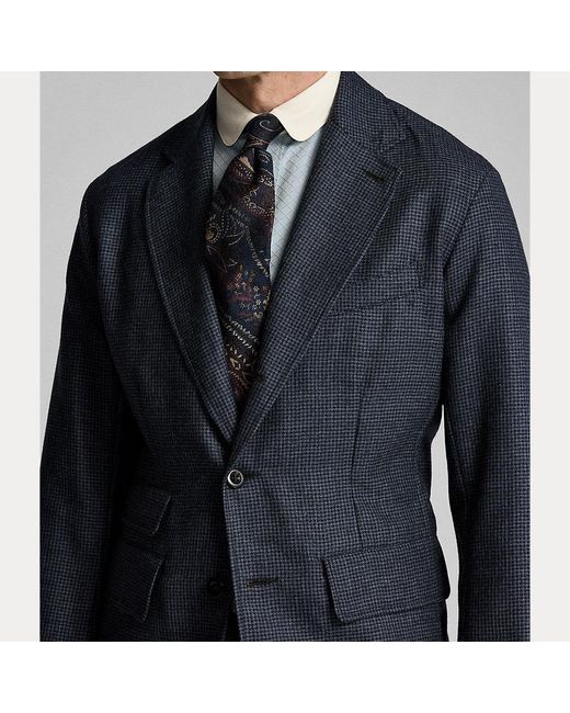 Ralph Lauren Ralph Lauren Unconstructed Houndstooth Sport Coat in Blue ...
