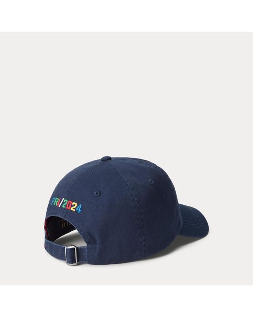 Polo Ralph Lauren Signature Pony Twill Ball Cap in Blue for Men | Lyst UK