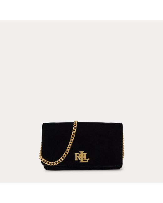Ralph Lauren Ralph Lauren Velvet Crossbody Turn-Lock Tech Case in Red ...