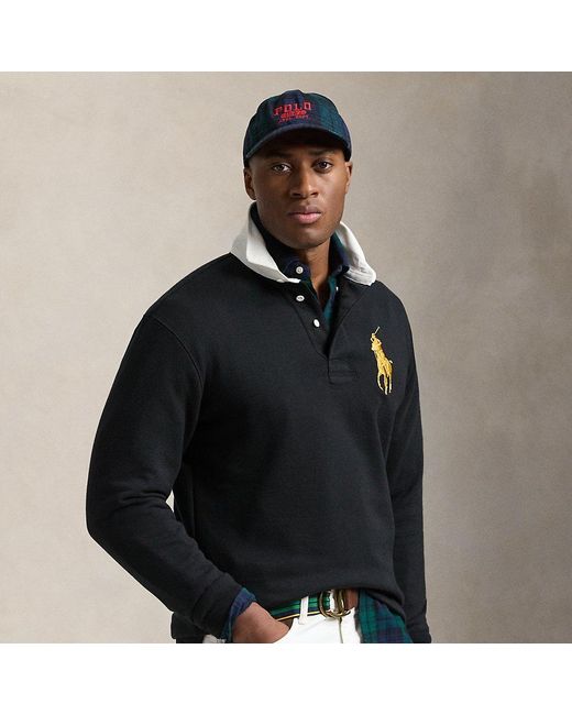 Polo Ralph Lauren Ralph Lauren The Rl Fleece Big Pony Rugby in Black ...