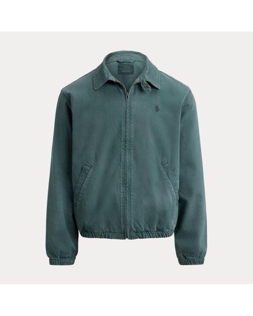 Polo Ralph Lauren The Bayport Denim Jacket in Green for Men | Lyst UK