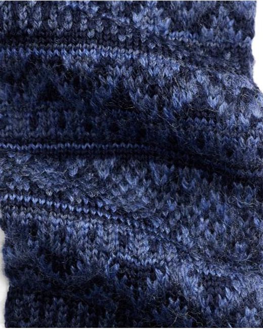 Polo Ralph Lauren Fair Isle Knit Wool Tie in Blue for Men | Lyst UK