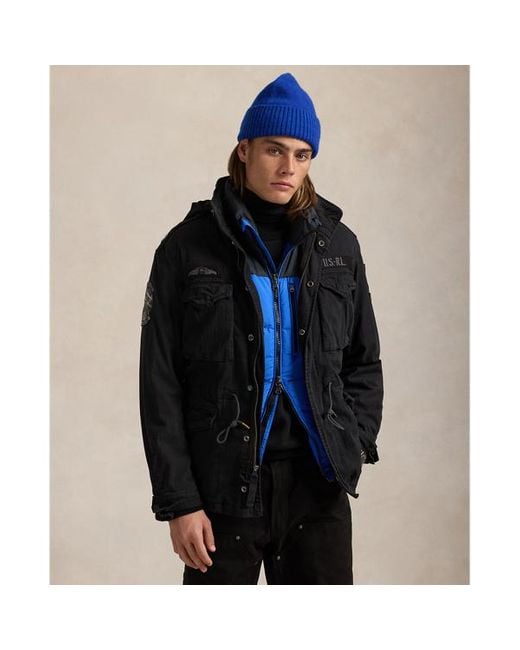 Polo Ralph Lauren The Iconic Field Jacket in Blue for Men | Lyst UK
