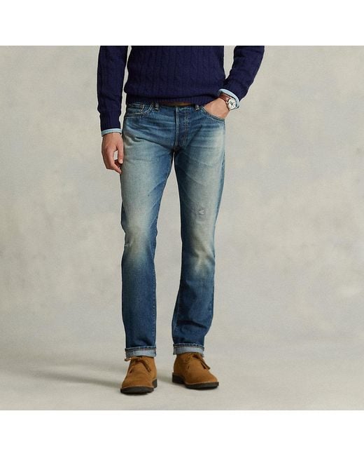 Ralph Lauren Denim Sullivan Slim Selvedge Jean in Blue for Men | Lyst Ralph Lauren Denim Sullivan Slim Selvedge Jean in Blue for Men | Lyst