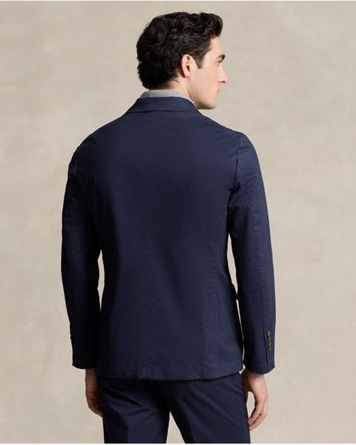 Polo Ralph Lauren Polo Modern Stretch Chino Suit Jacket in Blue for Men ...
