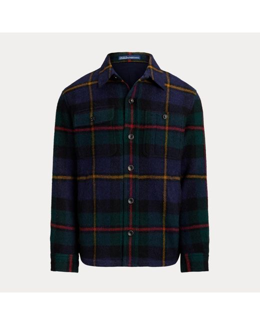 Polo Ralph Lauren Plaid Tweed Jacket in Blue for Men | Lyst UK