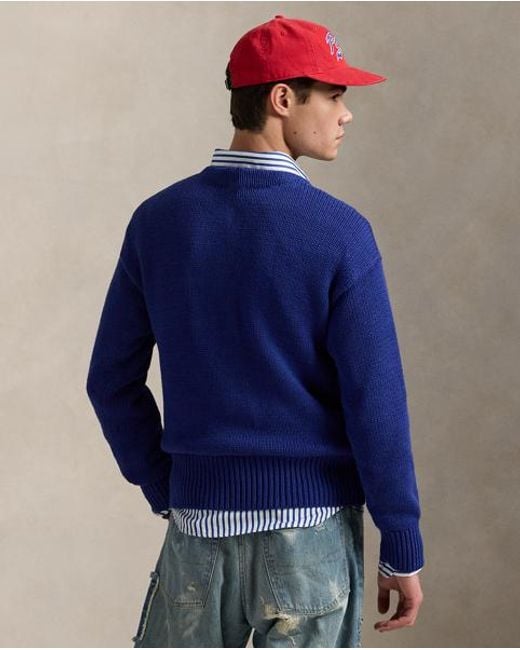 Polo Ralph Lauren The 1967 Jumper in Blue for Men | Lyst UK