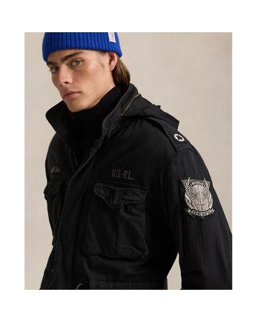 Polo Ralph Lauren The Iconic Field Jacket in Blue for Men | Lyst UK