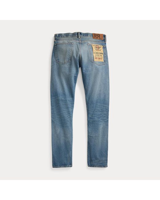 Ralph Lauren Ralph Lauren Slim Fit Claremont Selvedge Jean in Blue for ...