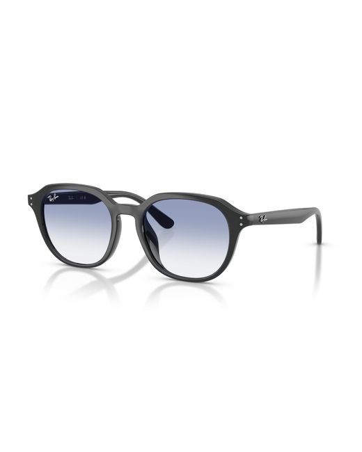 Ray-Ban Rb4459d Sunglasses Frame Blue Lenses in Black | Lyst