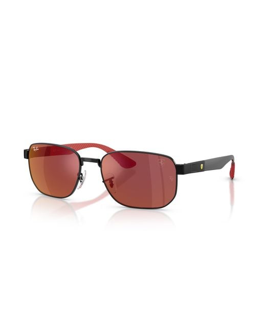 Ray-Ban Sunglasses Rb8329m Scuderia Ferrari Collection in Black | Lyst UK