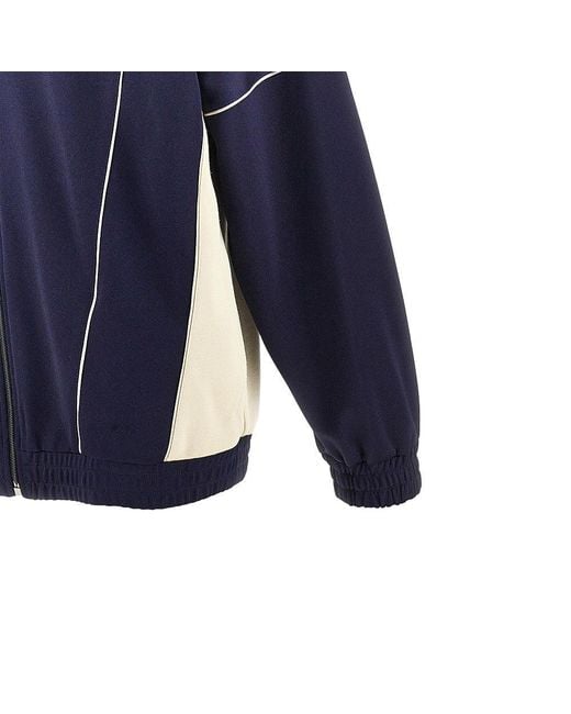 Valentino Toute La V Intarsia Track Jacket in Blue for Men | Lyst UK