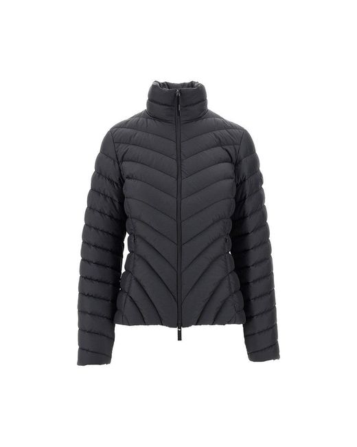 Moncler 'Grange' Short Down Jacket in Black | Lyst