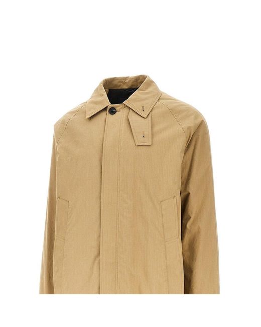 Paltò 'Mario Luzi General' Trench Coat in Natural for Men | Lyst UK