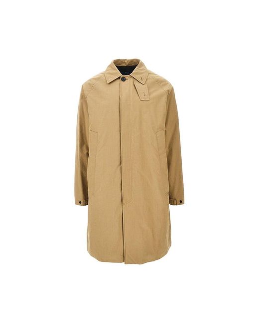 Paltò 'Mario Luzi General' Trench Coat in Natural for Men | Lyst UK