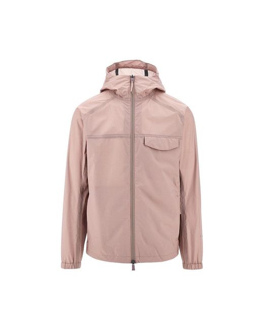 Herno 3L Translucent Ripstop Laminar Jacket in Pink for Men | Lyst