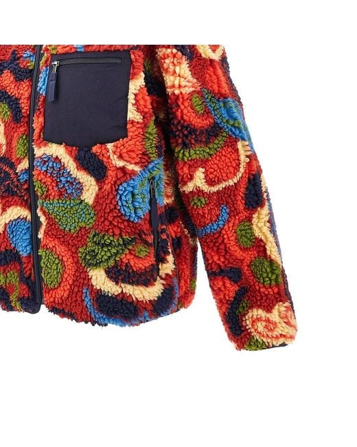 Patagonia 'Classic Retro-X' Fleece Jacket in Red | Lyst UK