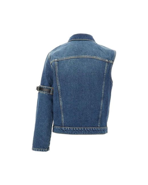 Coperni One-Arm Denim Jacket in Blue | Lyst