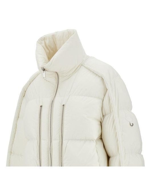 Moncler Genius X Willow Smith 'Yael' Down Jacket in White | Lyst