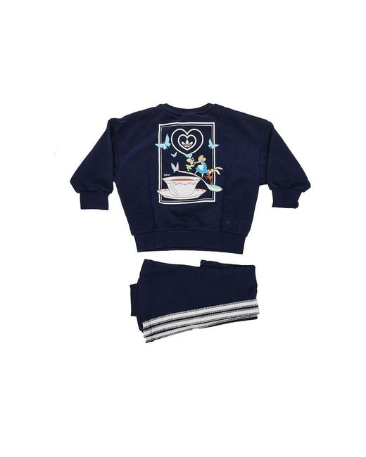 adidas Originals Disney X Adidas Two-Piece Set Kids in Blue | Lyst UK