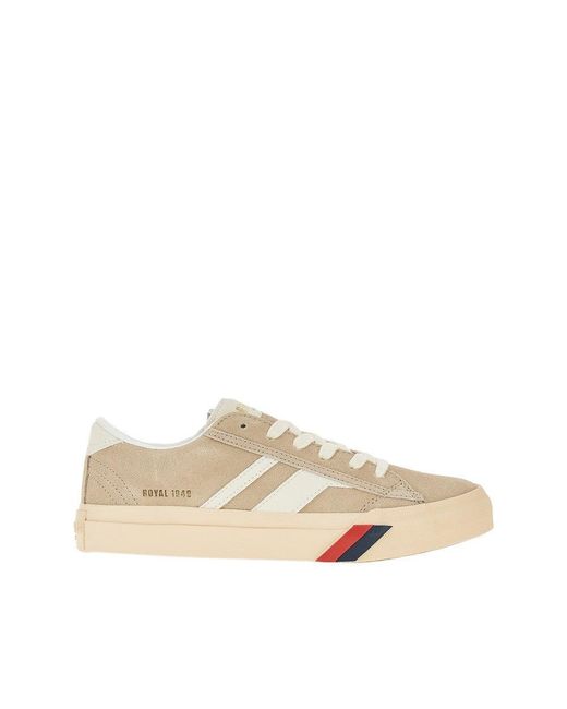 Pro Keds 'Royal Classic' Suede Leather Sneakers in Natural | Lyst UK