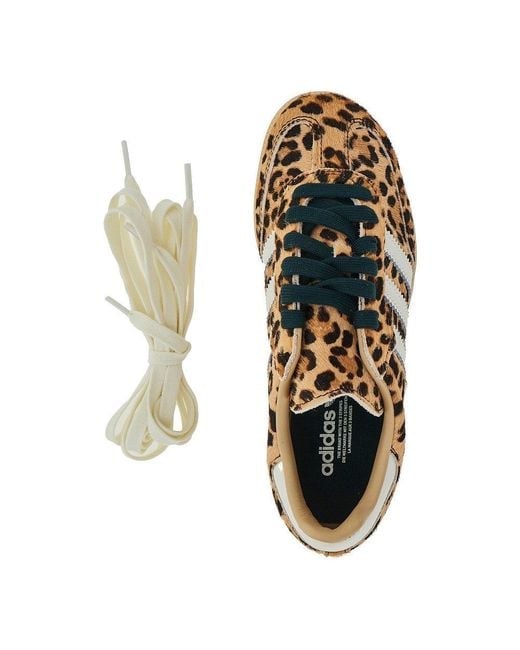 adidas Originals Calfhair 'Samba Og' Sneakers in Natural | Lyst UK