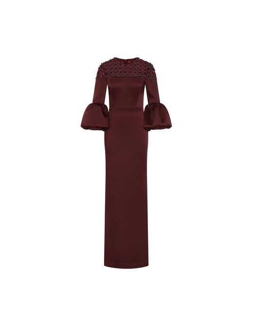 Rebecca Vallance Alora Gown in Red | Lyst UK