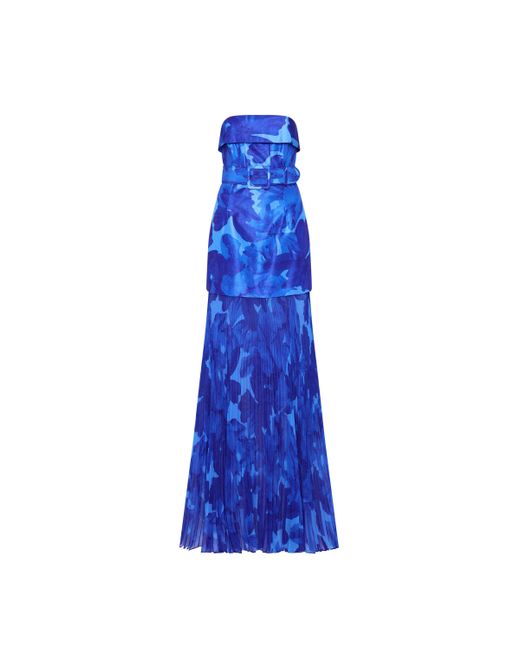 Rebecca Vallance Azula Maxi Dress in Blue | Lyst UK