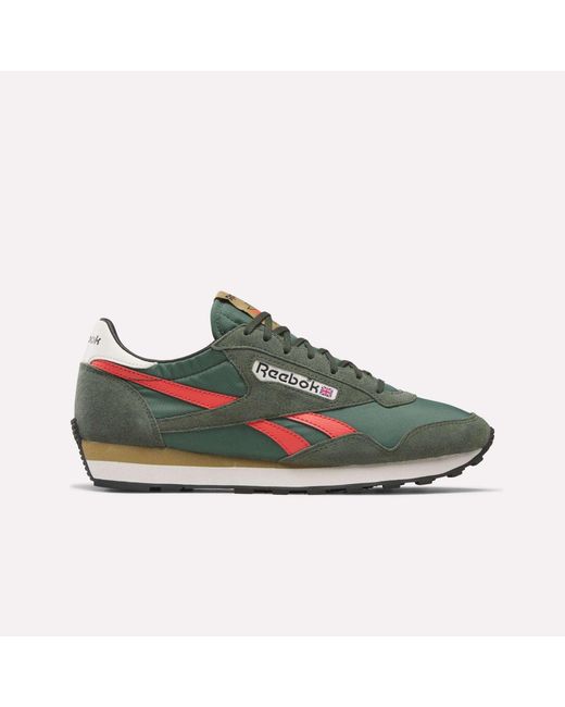 Reebok Aztec Ii Shoes in Green | Lyst