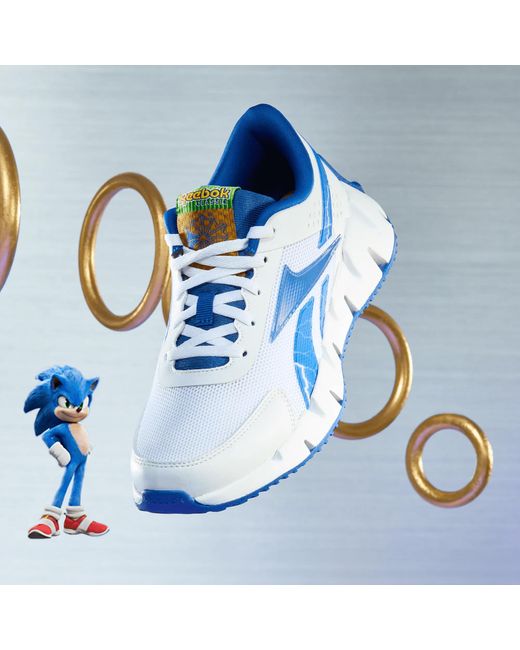 Reebok X Sonic 3 Zig Dynamica 2.0 Shoes - Grade School in Blue | Lyst