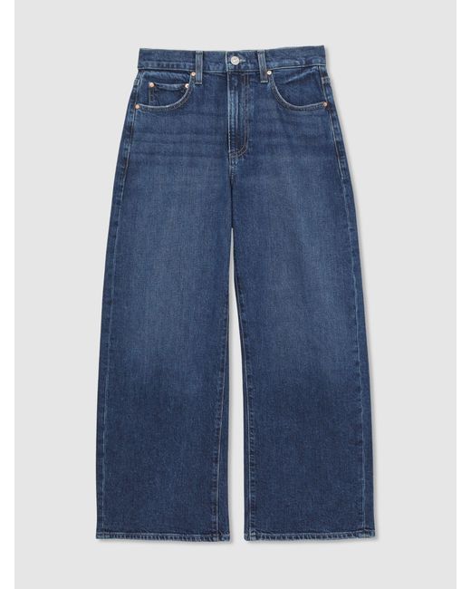 PAIGE Ankle Jeans in Blue | Lyst UK