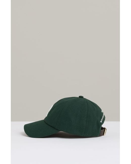 Reiss Chase - Dark Green Logo-embroidered Varsity Baseball Cap, One for ...