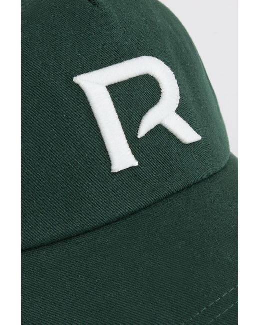 Reiss Chase - Dark Green Logo-embroidered Varsity Baseball Cap, One for ...