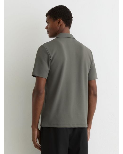 Reiss Polo Shirts in Gray for Men | Lyst