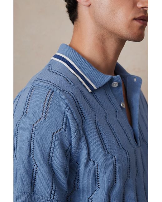 Reiss Polo Shirt in Blue for Men | Lyst UK