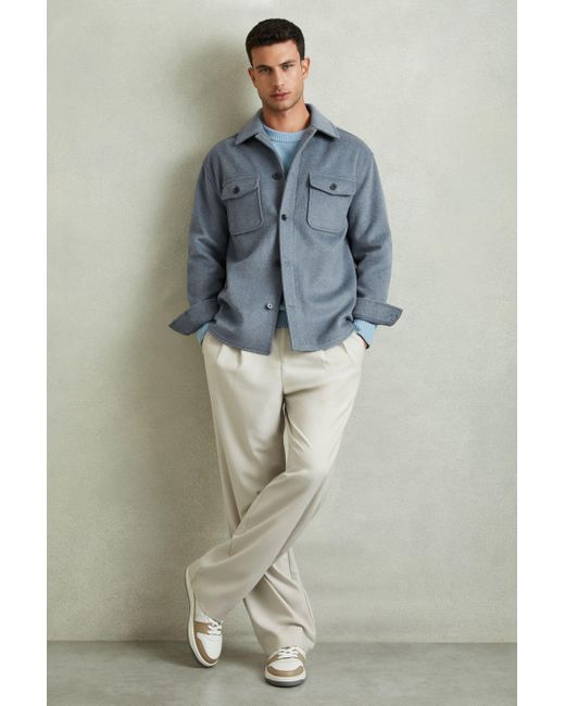 Reiss Liam in Blue for Men | Lyst