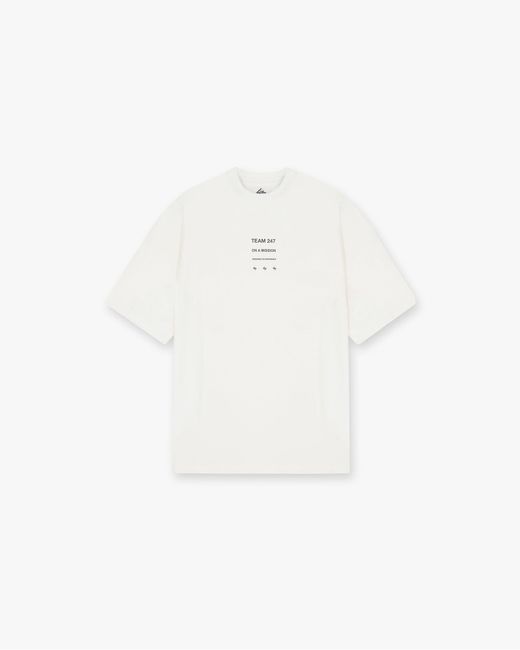 Represent 247 Uprising Oversized T-Shirt in White for Men | Lyst UK