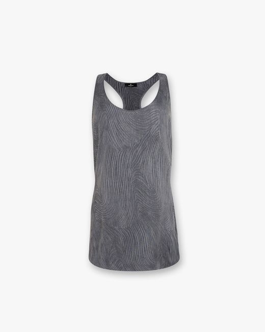 Represent Swirl Top in Grey | Lyst UK