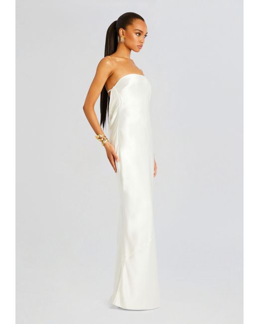 retroféte Wendi Dress in White | Lyst