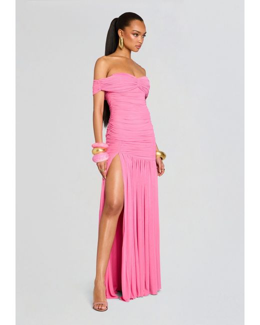 retroféte Clementine Mesh Dress in Pink | Lyst