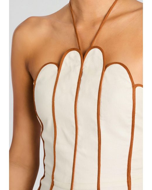 AZULU Lenny Dress in White | Lyst