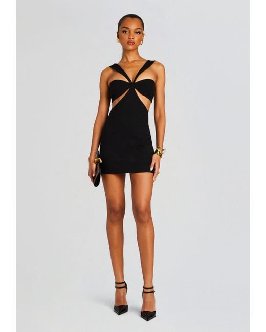 Sans Faff Scarlett Mini Cut Out Dress in Black | Lyst