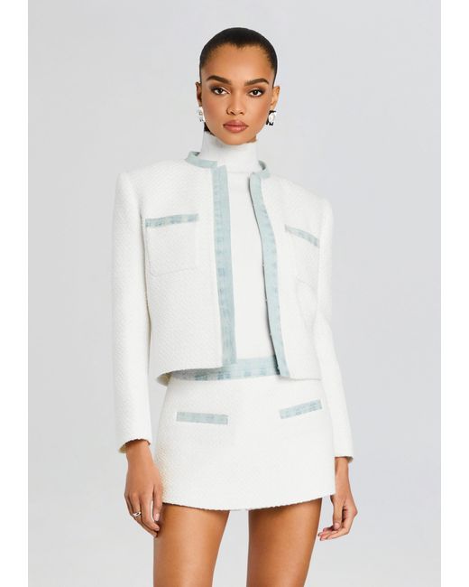 SER.O.YA Sailor Jacket in White | Lyst