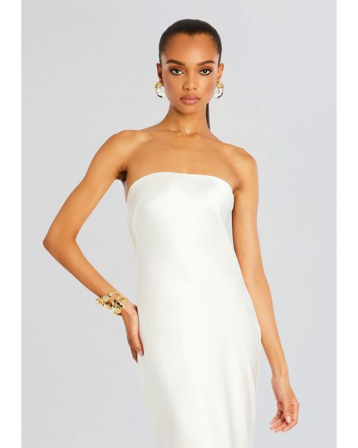 retroféte Wendi Dress in White | Lyst