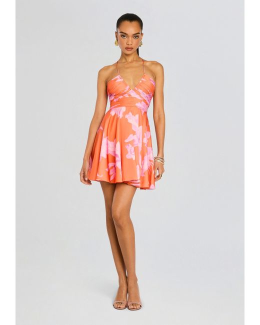 Rococo Sand Casey Mini Dress in Red | Lyst