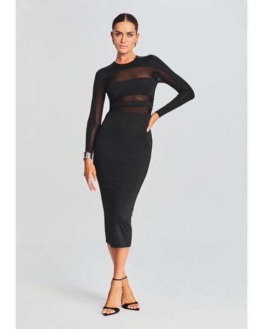 SER.O.YA Ruby Dress in Black | Lyst