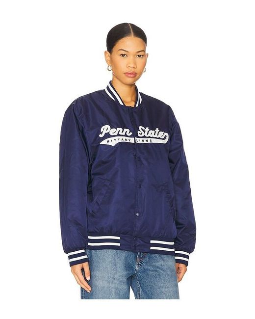 Hype and Vice University Of Pennsylvania A-Games Varsity Jacket in Blue ...