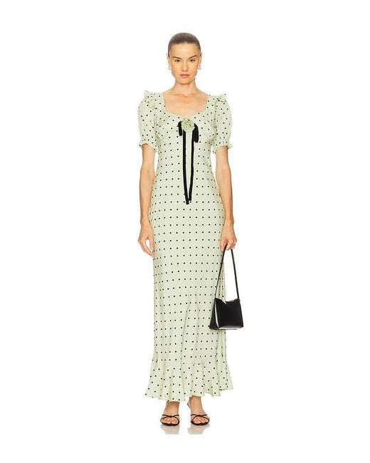 Maude Club Georgina Dress in White | Lyst UK