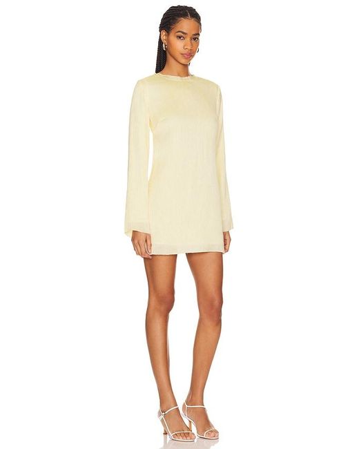 Anna Quan Heather Dress in Natural | Lyst